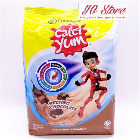 Fernleaf Calci Yum Milk Vanilla Chocolate 900g Shopee Malaysia