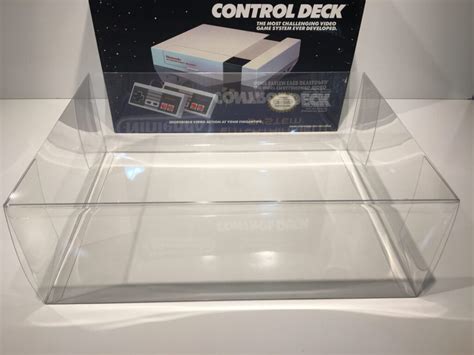 1 Nes Control Deck Challenge Set Console Box Protector Shipping Included Retroprotection