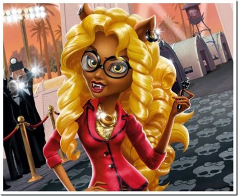 Monster High Clawdia Wolf Frights Camera Action Makeup Tutorial