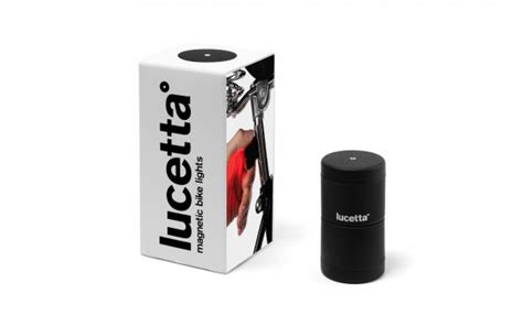 Lumina Lucetta Magnetica Pentru Bicicleta Carcasa Neagra