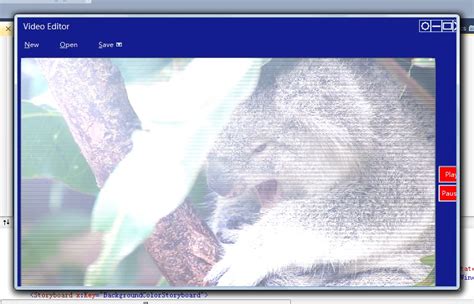 WPF界面设置了允许透明AllowsTransparency True 不能显示Win 控件 博问 博客园