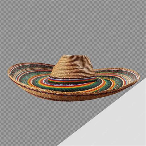Культурная икона мексиканская шляпа png изолирована на прозрачном фоне ...