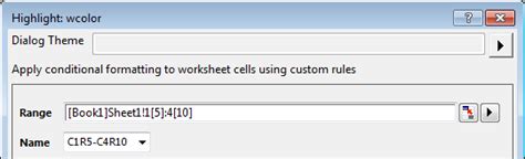 Help Online Origin Help Conditional Formatting