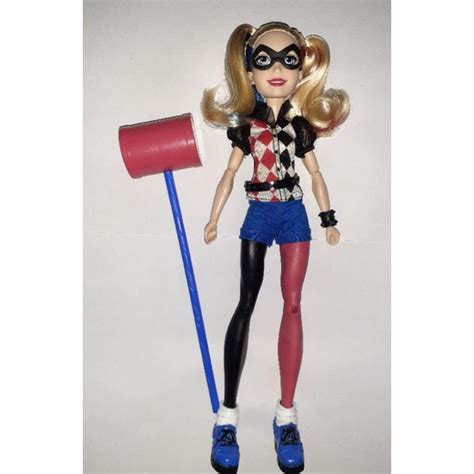 Boneca Dc Superhero Girls Harley Quinn Arlequina Shopee Brasil