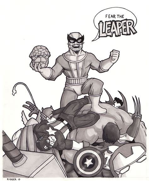 Batroc The Leaper By Therigger On Deviantart