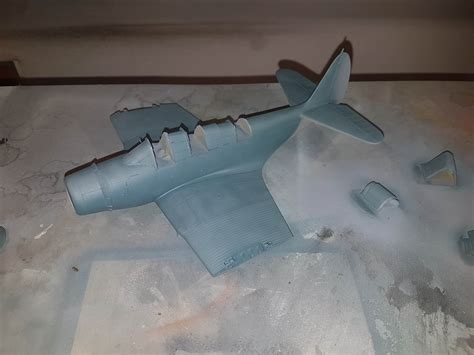 Gwh 148 Douglas Tbd 1 Devastator Work In Progress Aircraft