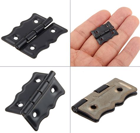 철물가이드 [180도 소품경첩d004 21 24x21mm 흑색]