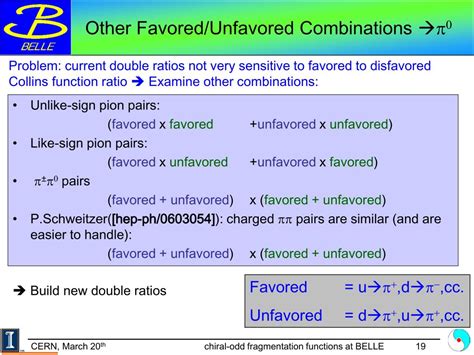 Ppt C Hiral Odd Fragmentation Functions At Belle Powerpoint