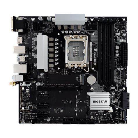 Placa Mae Biostar B760MX2 E PRO D4 DDR4 Socket LGA1700 M ATX