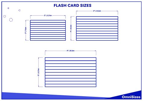 Flashcard Dimensions At Lucas Cade Blog