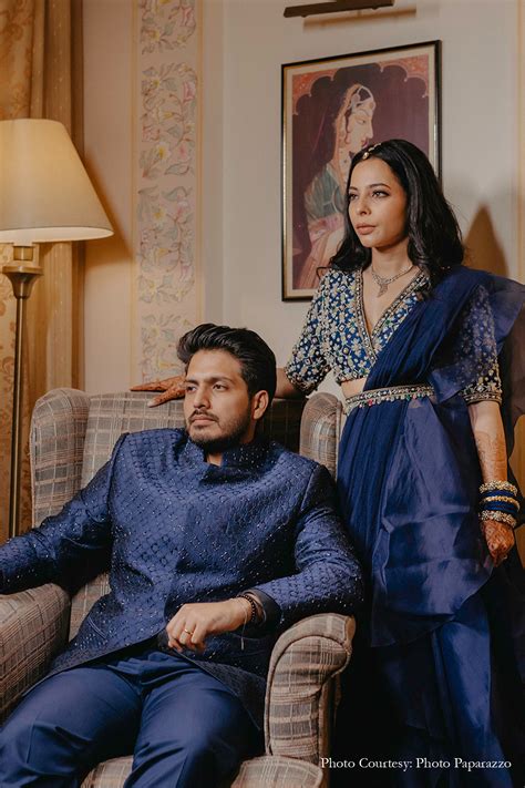 Sakshi Chaudhary And Shivam Garg Indana Palace Jaipur Weddingsutra