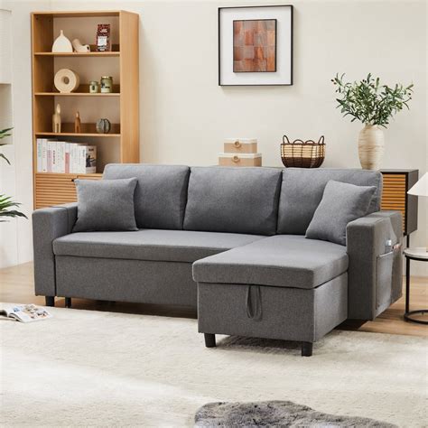 Okwish Sofa Ecksofa Schlafsofa Loungesofa Mit Schlaffunktion L