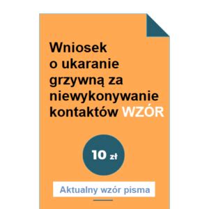 Wniosek O Rozłożenie Grzywny Na Raty Wzór POBIERZ