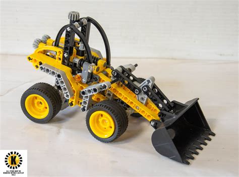Lego Technic Wheel Loader Built