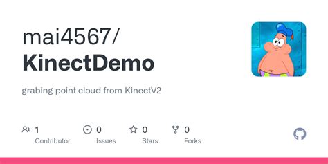 Github Mai Kinectdemo Grabing Point Cloud From Kinectv