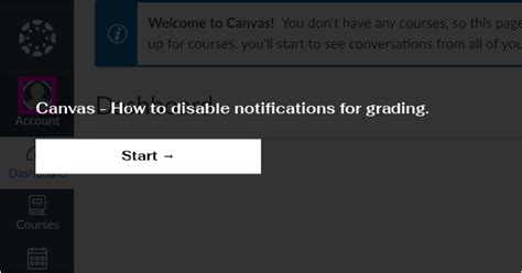 canvas how to disable notifications for grading