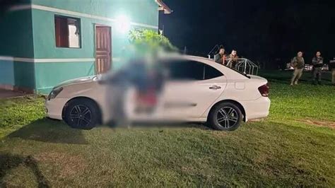 C Mera Flagra Execu O De Policial Aposentado Na Fronteira Brasil Paraguai