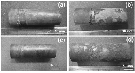 Appearance Of Un Treated And Different Surface Treatments For Aisi H13