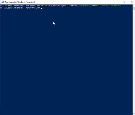 Powershell Setting All Offline Disks Online With Single Command Everything Powershell