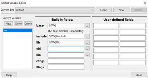 Environment Windows Code Blocks