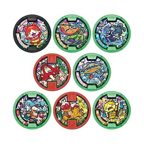 Bandai Yo Kai Watch Yokai Medal Tsuwamono Raremono Ninkimono Plastic