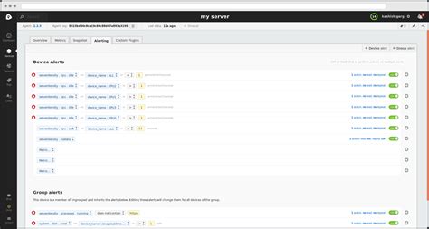 Server Density Integration Zenduty Docs