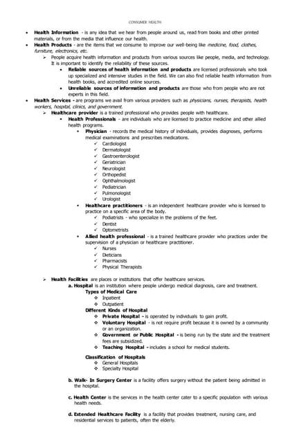 Quarter1 Health 10 Consumer Health Pptx Alternative Medicine Wellness