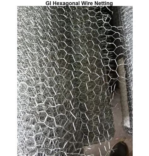 Gi Hexagonal Wire Netting For Fencing Packaging Type Roll At ₹ 80 Kg