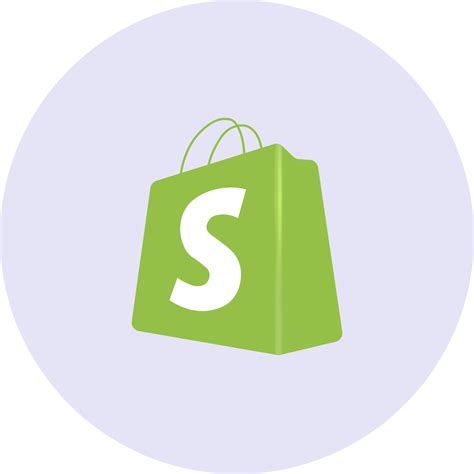 Shopify Icon With A Green And White Logo 65742284 Png