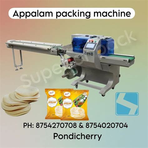 Flow Wrapping Machine At 390000 Flow Wrap Machine In Pondicherry