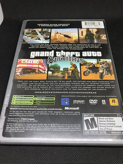Gta San Andreas Xbox
