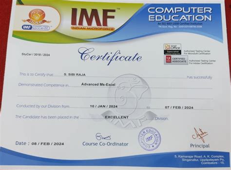 Sibi Raja S On Linkedin I Have Successfully Completed An Advanced