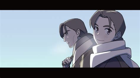 Safebooru 2boys Alecs Father Pokemon Alec Pokemon Asaka