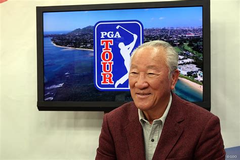 画像詳細 2024年 ソニーオープンinハワイ 4日目 青木功 「失敗したら悔しがれ」 青木功がハワイを終えた蝉川ら若手にエール 【2024年