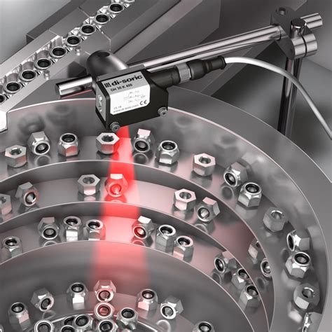 Füllhöhenkontrolle in kleinem Rundförderer