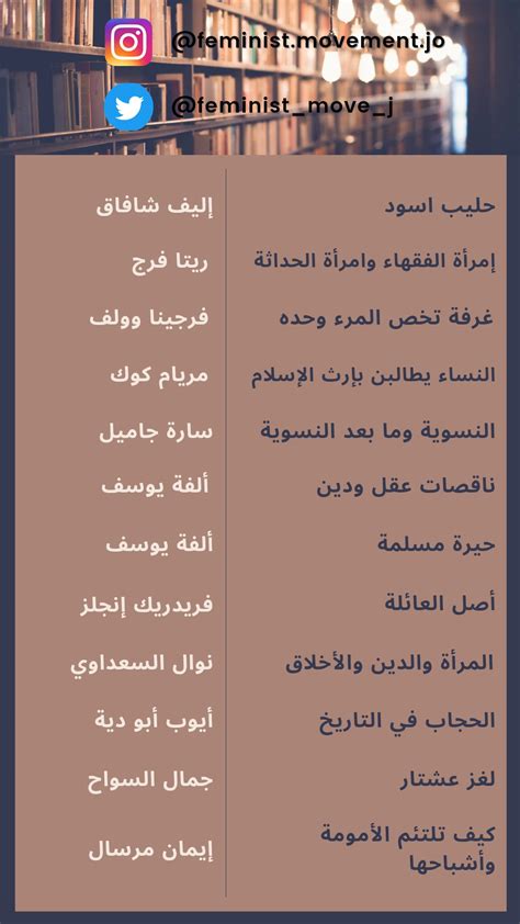 الحركة النسوية في الأردن On Twitter هذه بعض الكتب النسوية التي ننصح