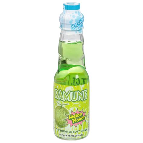Jfc International Ramune Melon Soda 676 Fl Oz Pack Of 12