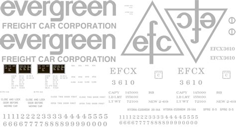 Evergreen Decals For The Pcf 50 Insulated Boxcar Brick Model Railroader
