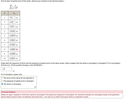 Solved N 1 2 N9 Graph Both The Sequence Of Terms And The Chegg Com