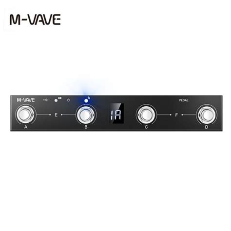 Customized Shipment M Vave Chocolate Bt Wireless Midi Controller 4 Footswitch Supports Usb Midi