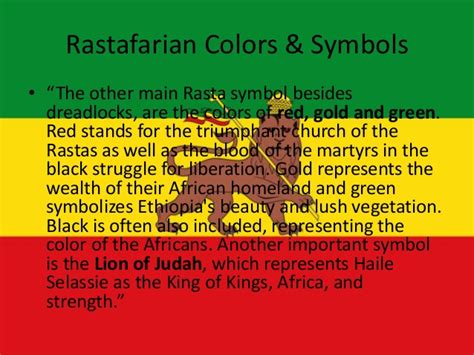 Rastafarian Symbols Their Meanings Top 10 Rastafarian Symbols And