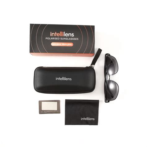 Intellilens Aviator Polarized And Uv Protected Sunglasses For Men
