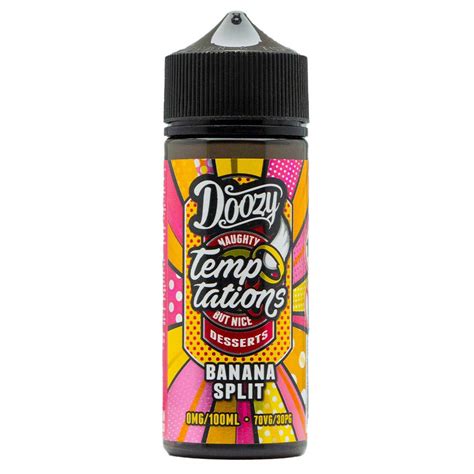Banana Split 100ml Shortfill By Doozy Vape Co Prime Vapes Uk