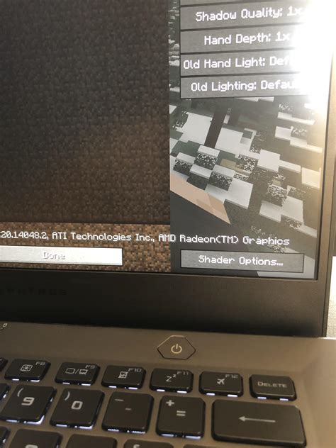 Help With Gpu Was Trying Some Minecraft Shaders On The Gtx 1650 And