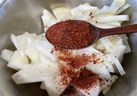 동치미 무 무침 만드는법