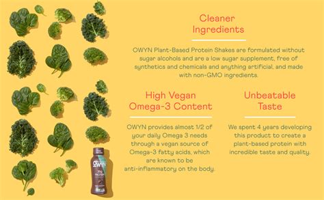 Amazon OWYN 100 Vegan Plant Based Protein Shakes Vanilla 11