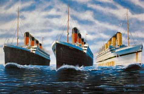 Finleys Shipwreck Blog Titanics Sister Ships
