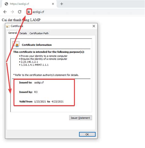 Cài đặt Ssl Lets Encrypt Với Certbot Trên Apache