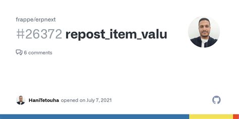 Repostitemvaluationrepostentries · Issue 26372 · Frappeerpnext