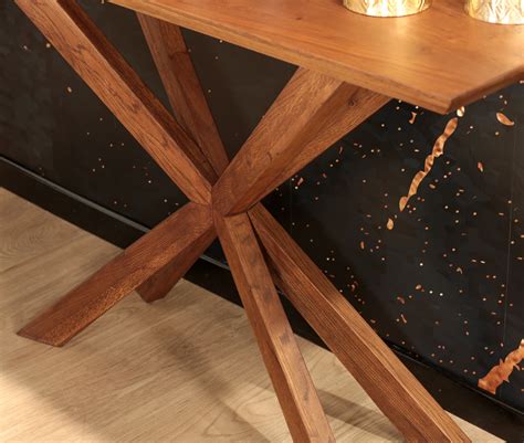 Console en bois de chêne moderne OKA Consoles Pier Import